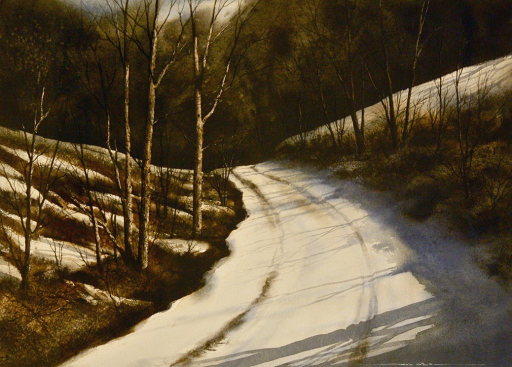 Rob O'Dell - Country Road - Round the Fountain Art Fair